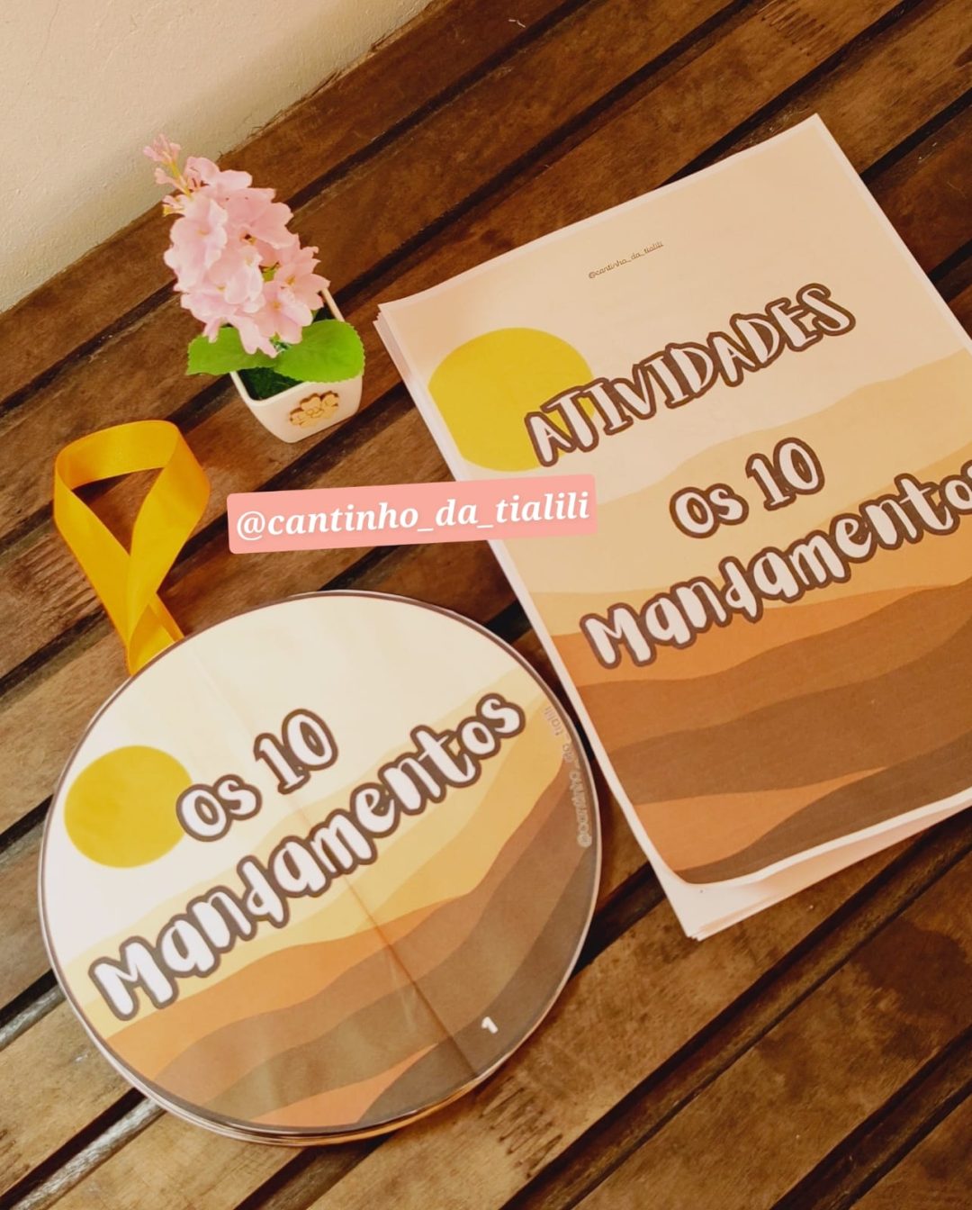 RECURSO VISUAL OS 10 MANDAMENTOS – Cantinho da Tia Lili – Recursos ...