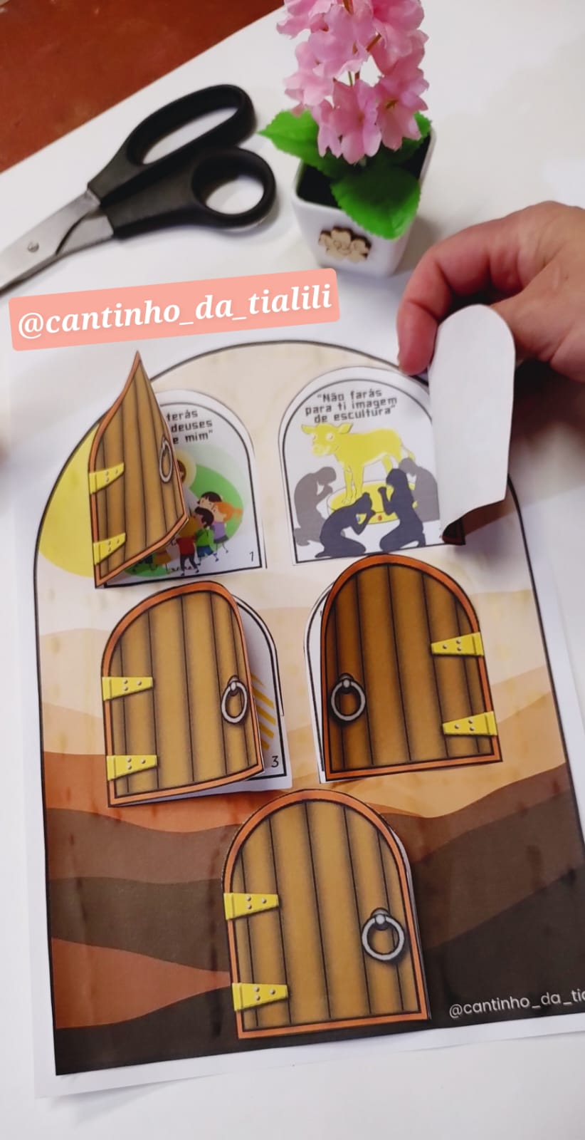 RECURSO VISUAL OS 10 MANDAMENTOS – Cantinho da Tia Lili – Recursos ...